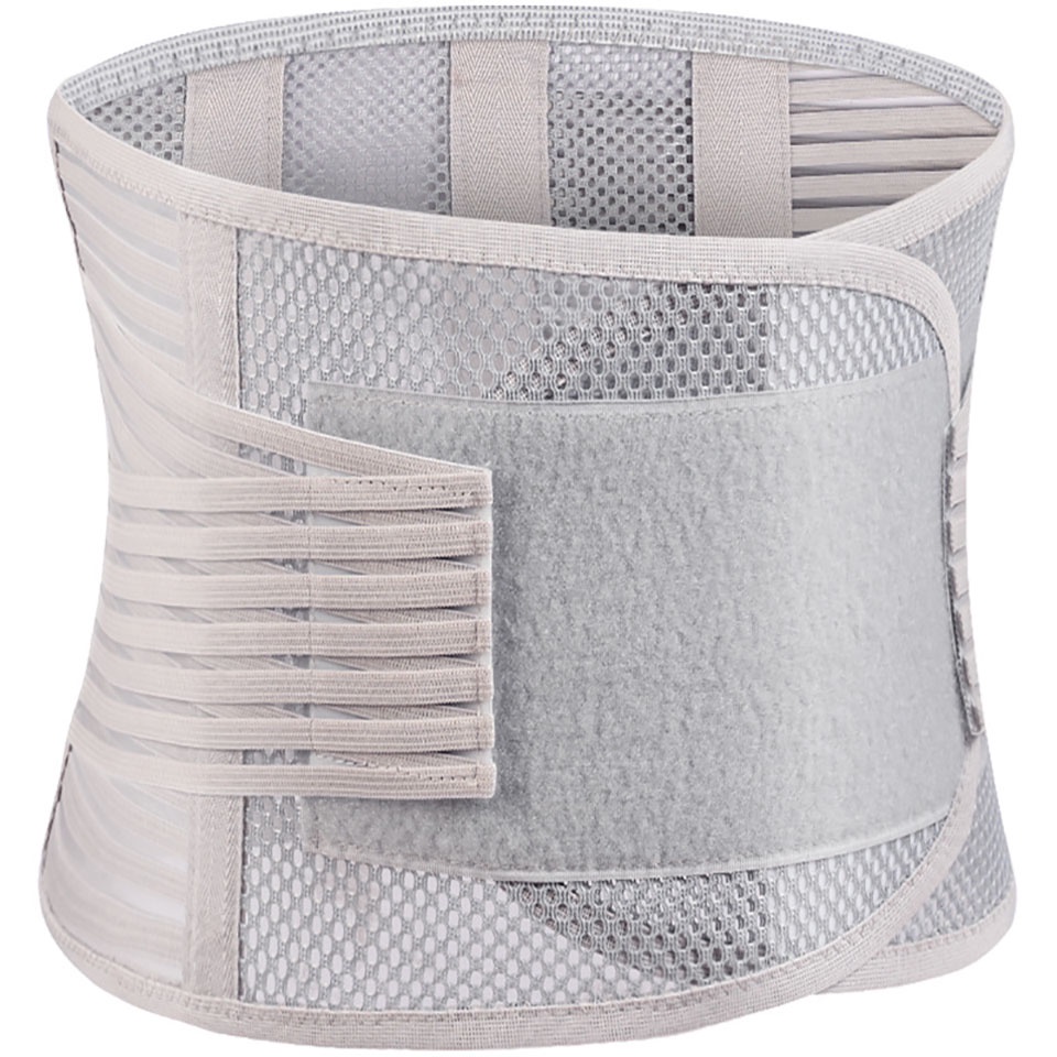 Therapy Breathable Back Spine Support Guard Lumbar Support Waist Belt ...