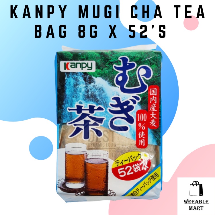 Japan SEIKATSUHA Kanpy Mugi Cha Tea Bag 8g x 52's (416g) Japanese ...