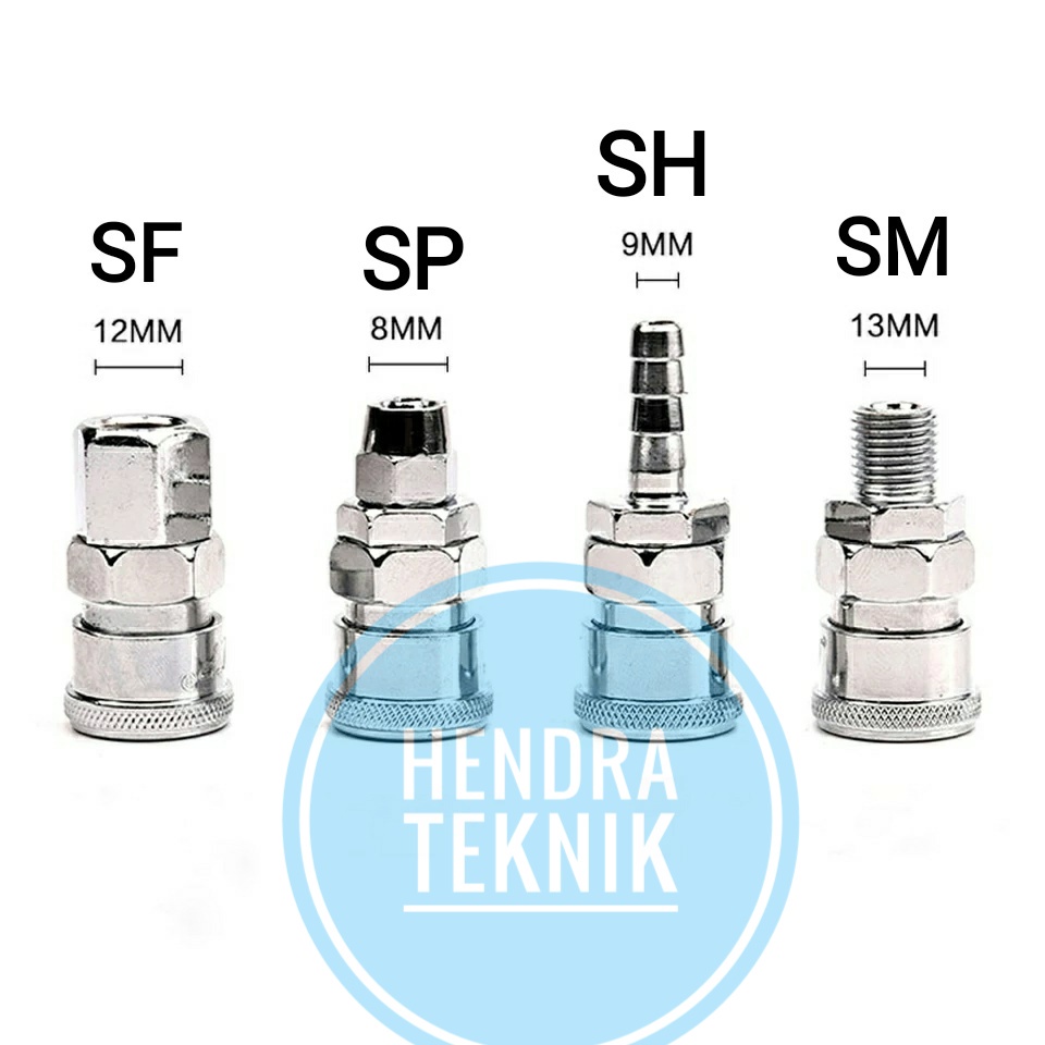 Coupler FEMALE SM SF SH SP 20 QUICK COUPLING Compressor Air Connection ...