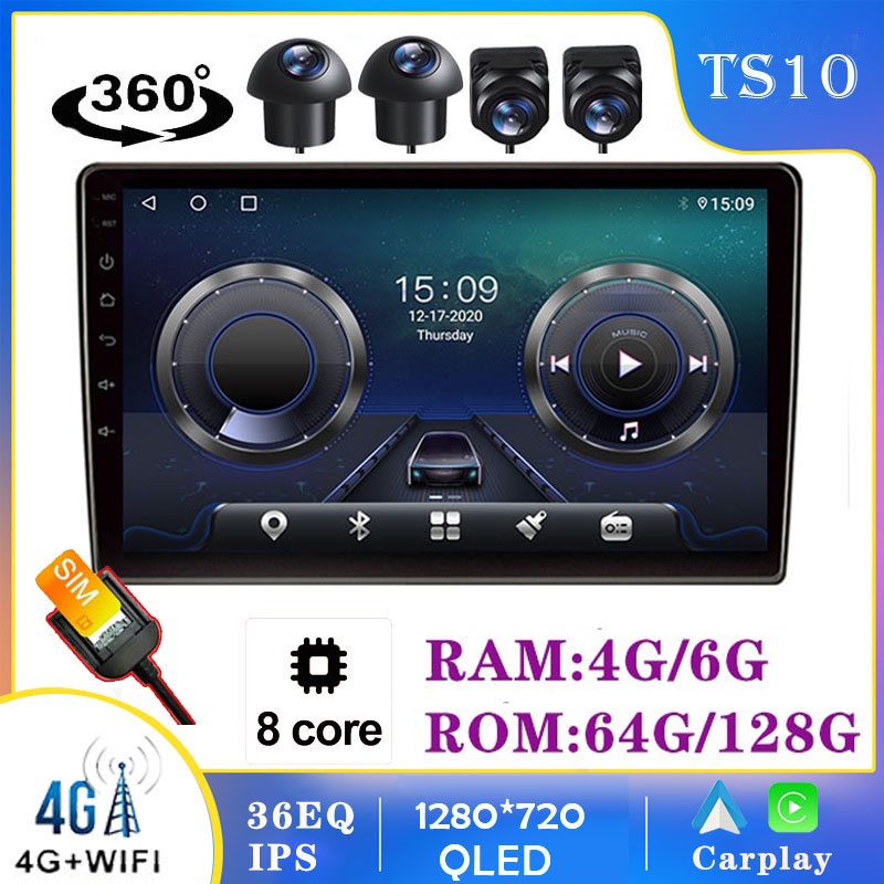 TS10】7862 Octa Core Universal 2 Din Car Android Player 9"/10" Android ...