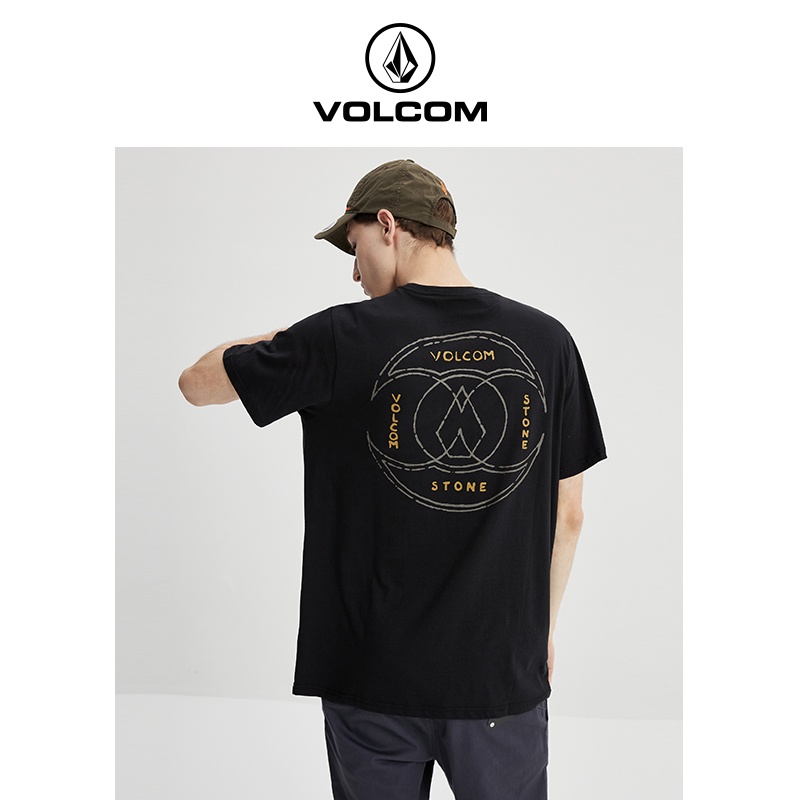 VOLCOM Diamond Outdoor Summer T-Shirt Summer Men's Short Sleeve Trend ...
