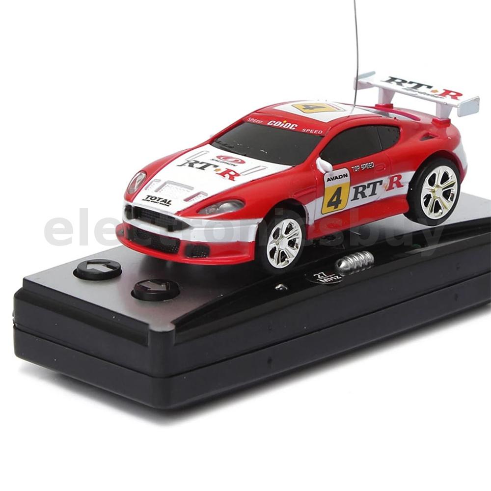 1/58 2.4G 4CH Electric Mini RC Car w/ LED Light Radio Remote Control ...