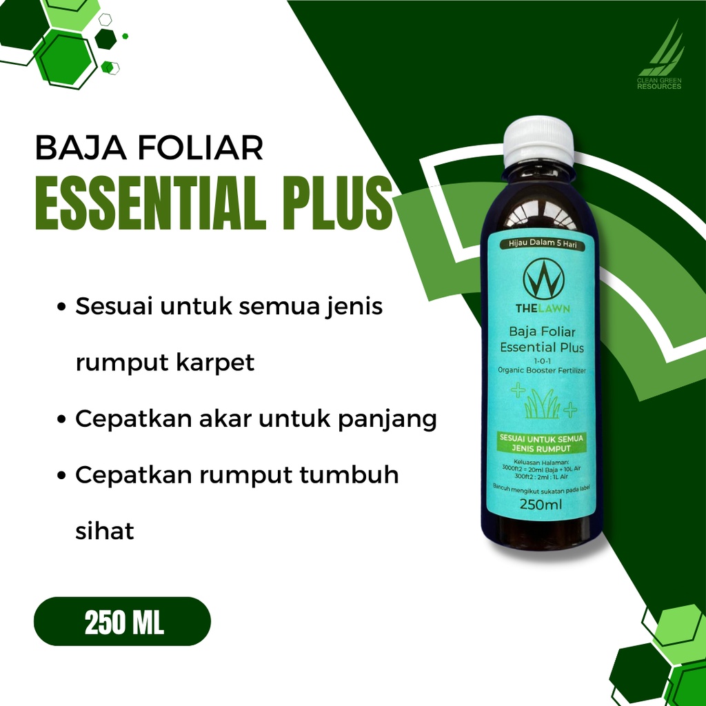 [250ML] Baja Foliar Essential Plus 1-0-1 Booster Grass Fertilizer Baja ...