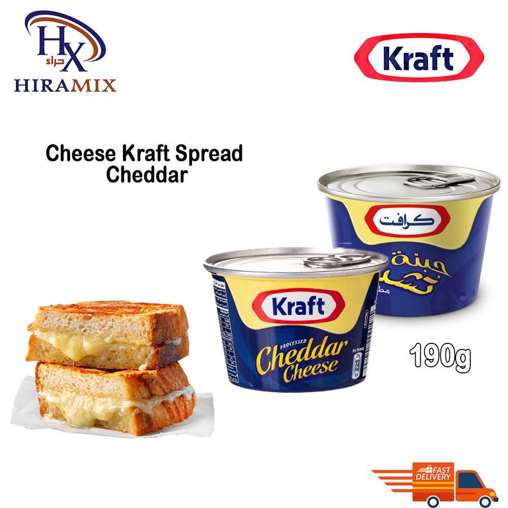 Kraft Cheddar Cheese Spread Original 100g /190g / 140g /230g /480/870g جبنة كرافت | Shopee Malaysia