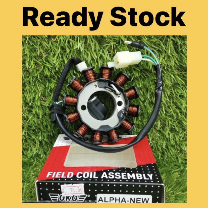 Honda ALPHA NEW Magnet Coil (3 WIRE) WAVE CX CX110 ALPHA110 WAVE110 CX ...