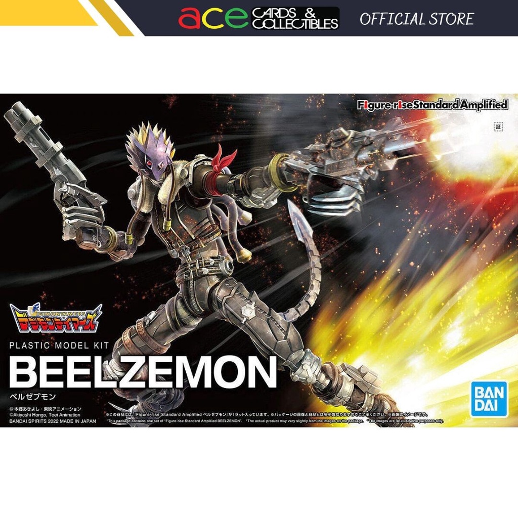 Digimon Figure-rise Standard Amplified Beelzemon | Shopee Malaysia