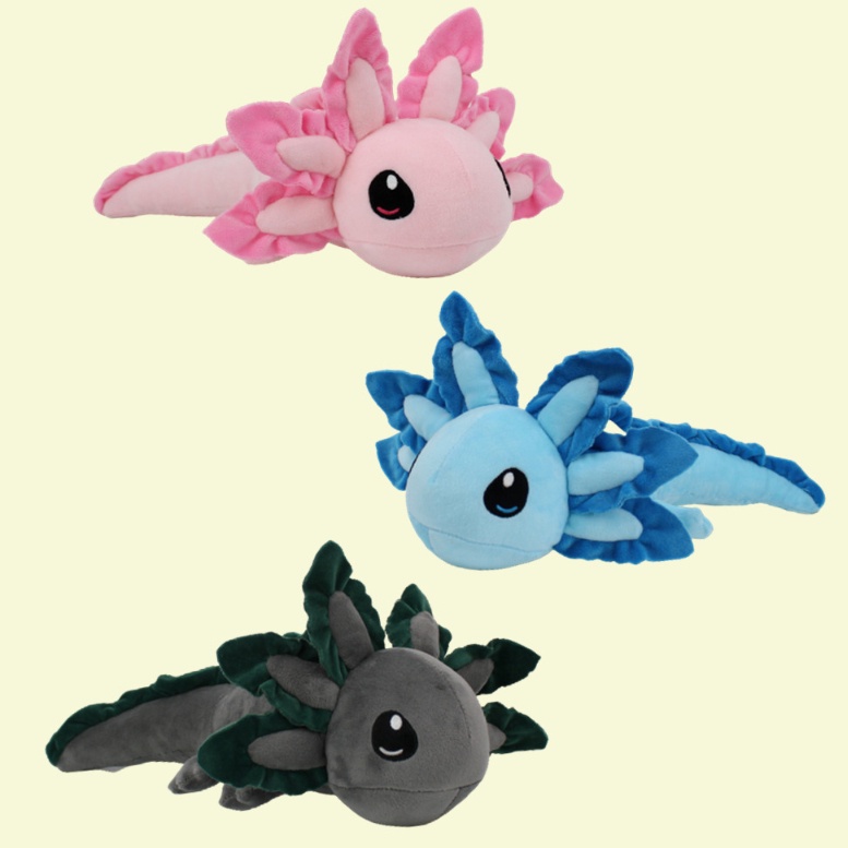Cartoon Simulation Newt Doll Cute Axolotl Plush Toy Friend Birthday ...