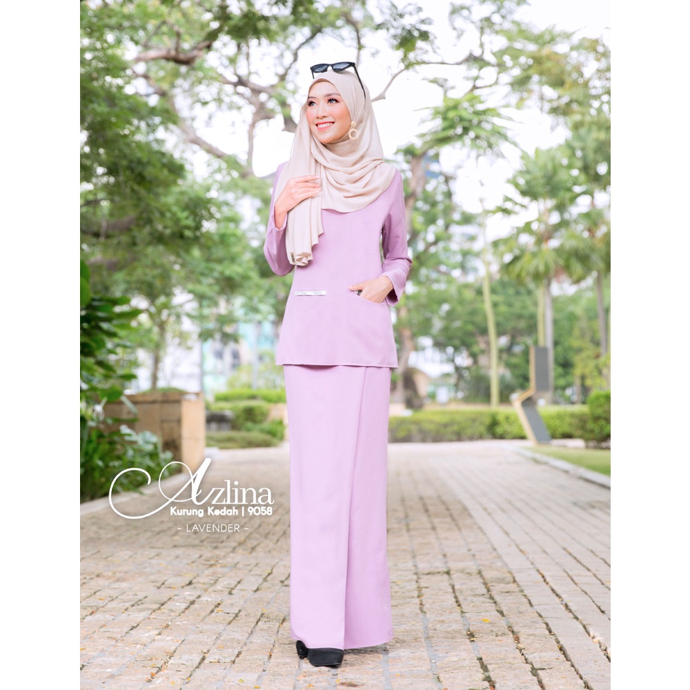 AZLINA KURUNG KEDAH (LAVENDER) 9058 / P9058 | Shopee Malaysia
