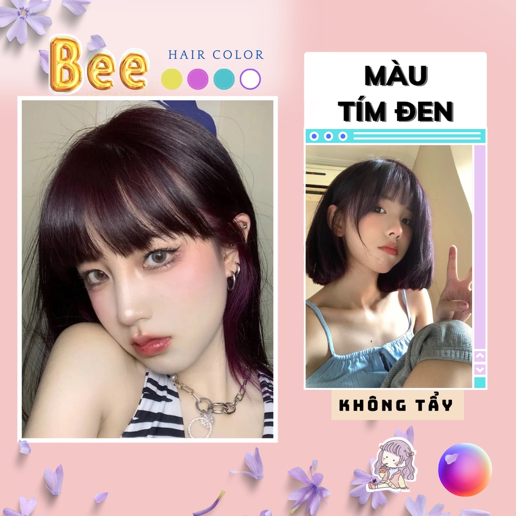 Purple-dark Unbleached Hair Dye | Bee haircolor, Beehaircolor | Shopee ...