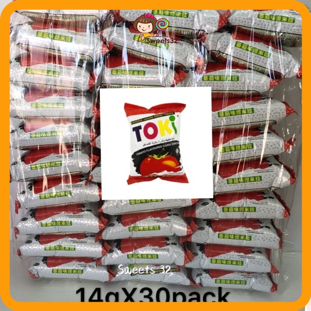 Toki Tomato Snack 14gmX30pack | Shopee Malaysia