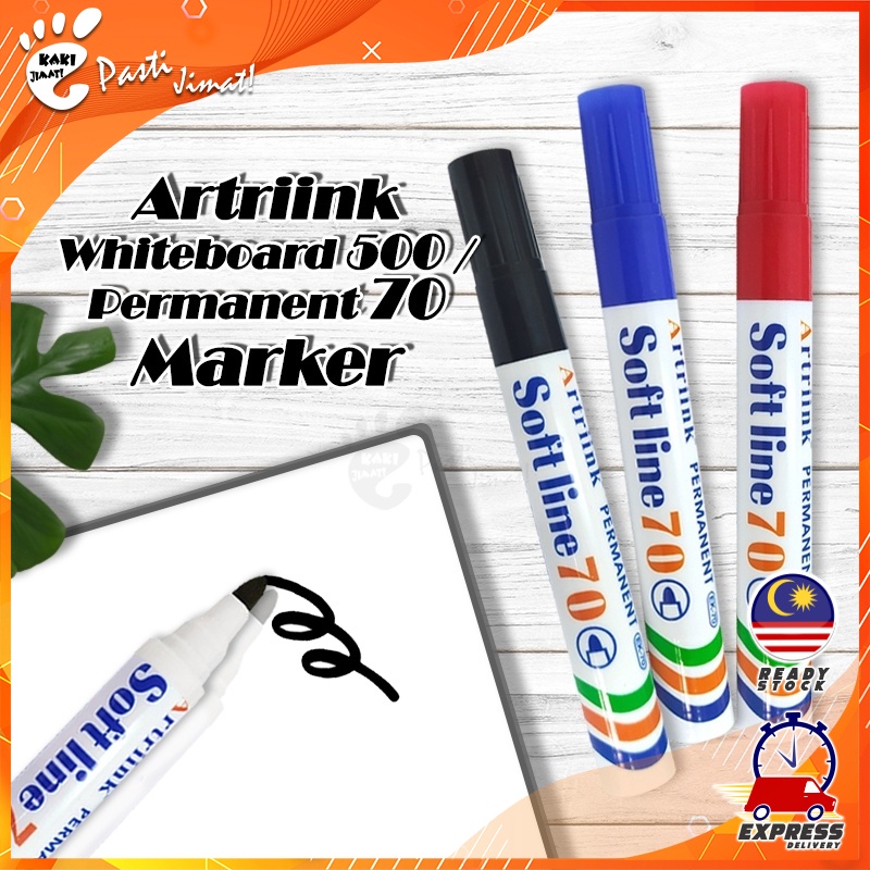 KakiJimat Whiteboard Permenant Marker Pen 500 Papan Tulis maker pen ...
