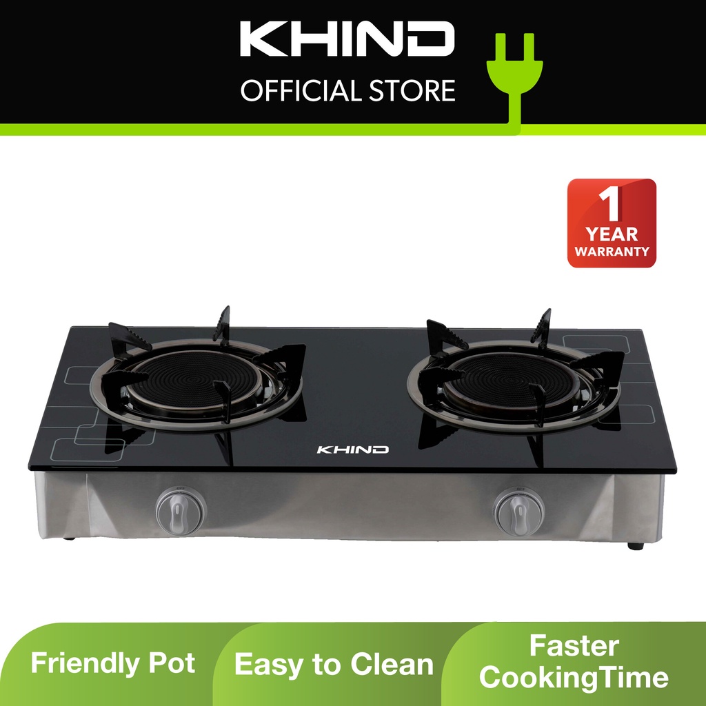 Khind Glass Top Infrared Gas Cooker GCGI1500(New arrival) | Shopee Malaysia