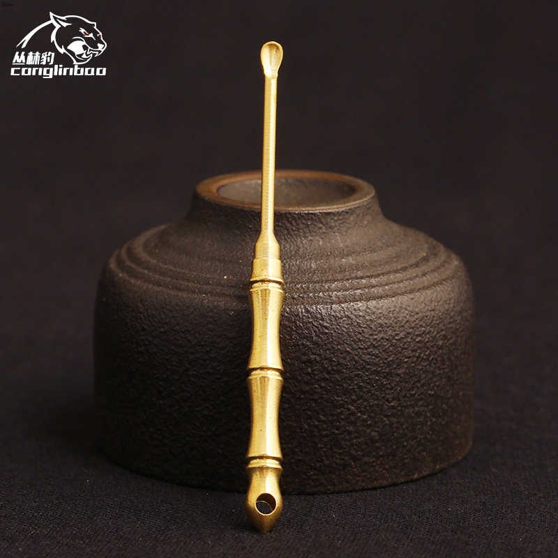 Pure manual brass scoop out by ear and ear ear tool creative brass ...