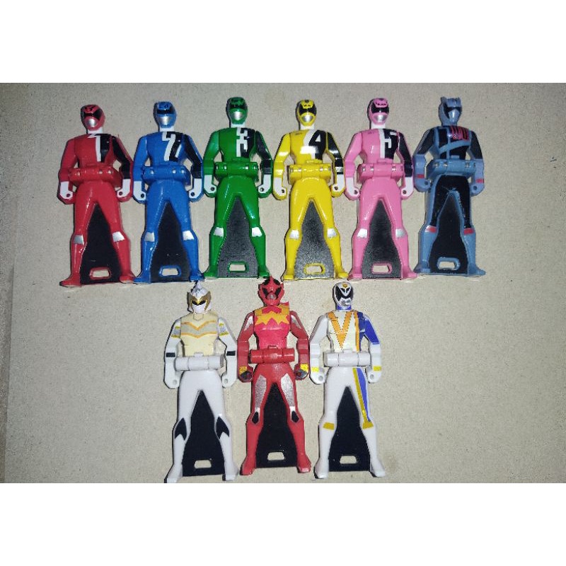 Gokaiger - Ranger Keys (Set Dekaranger & Magiranger) | Shopee Malaysia