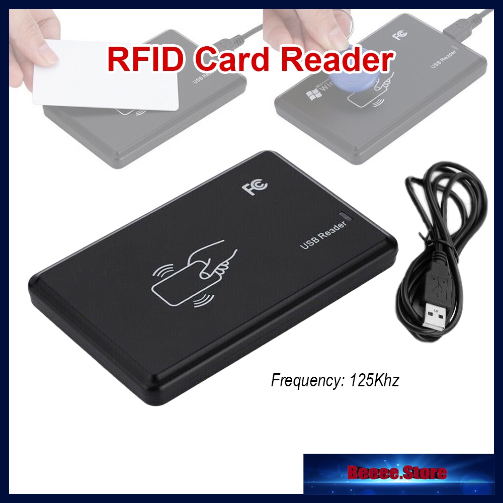 125Khz USB RFID Contactless Proximity Sensor Smart ID Card Reade ...