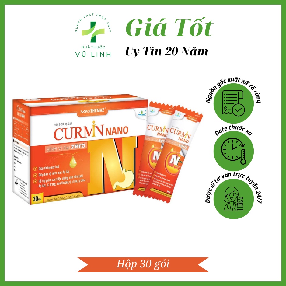 Curmin NANO ZERO (for diabetics) reduces bloating, heartburn, indigestion, and stomach burning ...