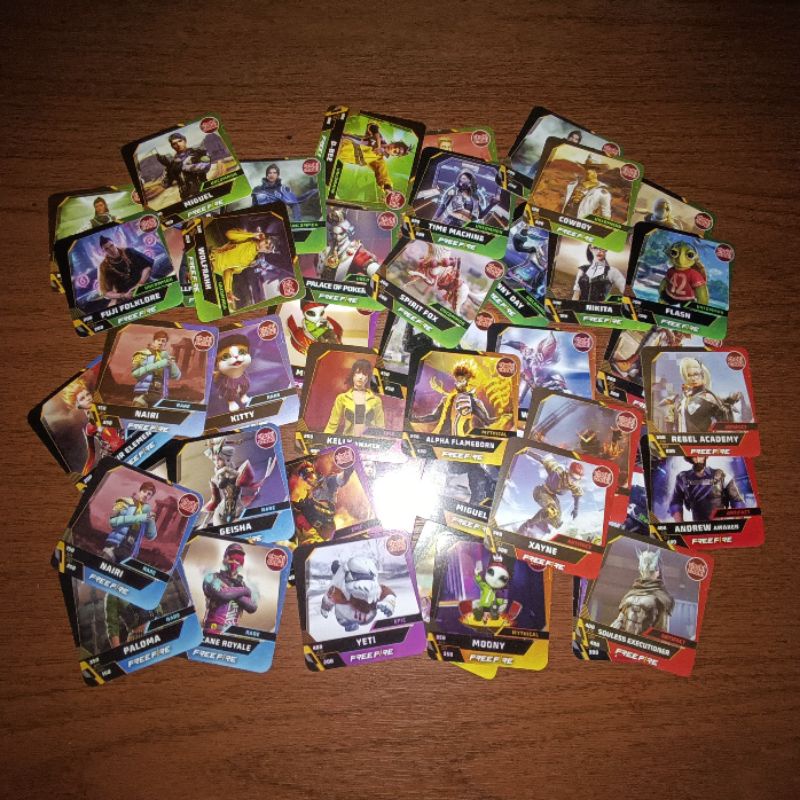 Choki Choki x FREE FIRE Picture Card | Shopee Malaysia