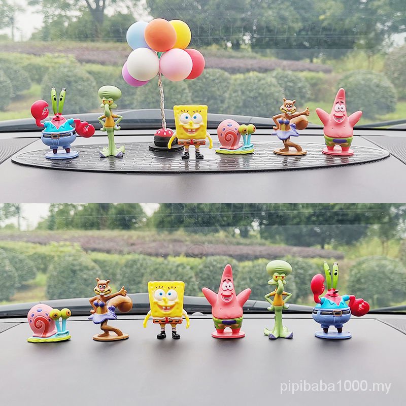 Spongebob alat kereta alat letak barang kartun comel dalaman kereta ...