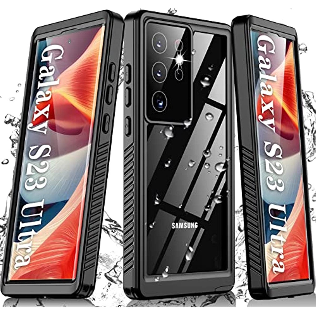 Samsung Galaxy S23 Ultra S23+ Plus Case Waterproof Case with Built-in ...