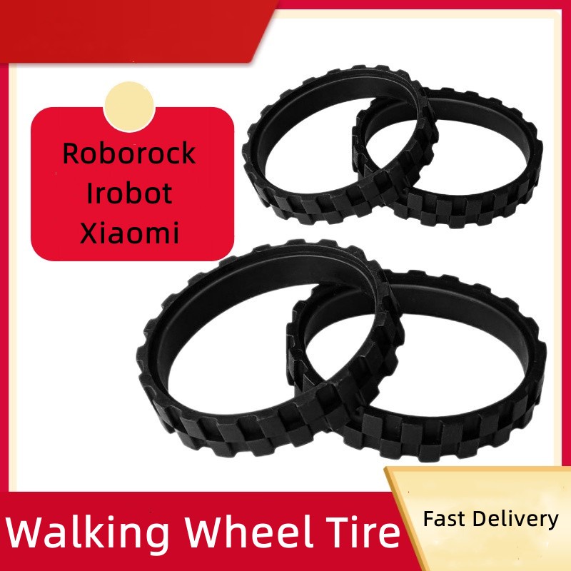 Wheel Tire Tyre for Xiaomi Robot 1S / Roborock S50 S55 S6 S7 S5 Max S6 ...