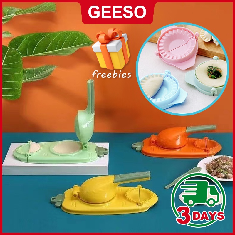 GEESO Acuan Karipap Maker 3 in 1 Acuan Dumpling Dough Pressing Tool Set ...