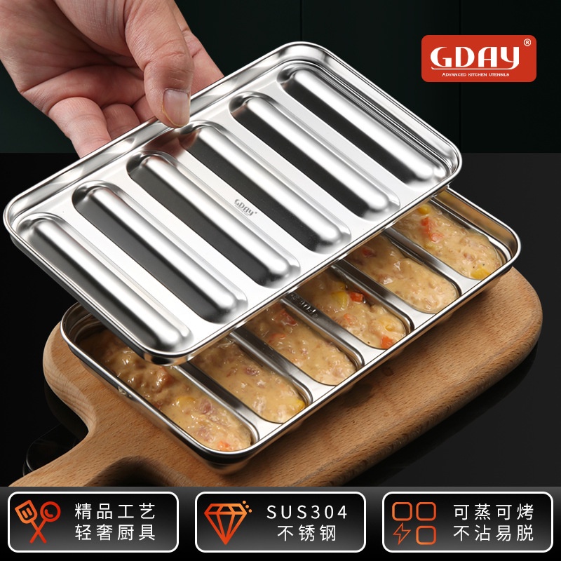 acuan sosej keluli tahan karat 304 makanan tambahan bayi sosej daging ...