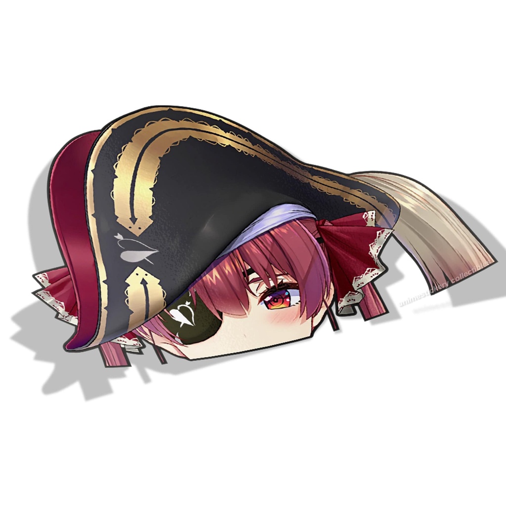 Houshou Marine | Hololive | Peeker - Peek - Anime Vinyl Stickers NEW ...