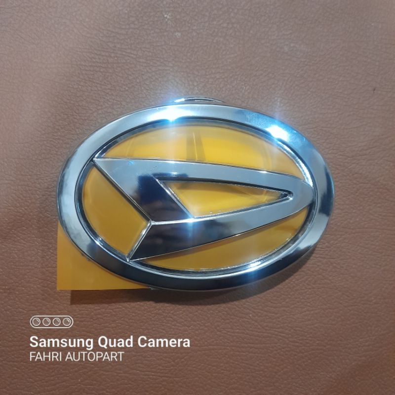 Daihatsu logo emblem 13cm original ayla terios xenia car | Shopee Malaysia