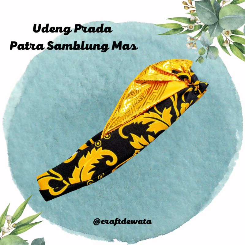Udeng Jadi Prada Khas Bali / Udeng Khas Bali / By By Bali / Udeng Jadi ...