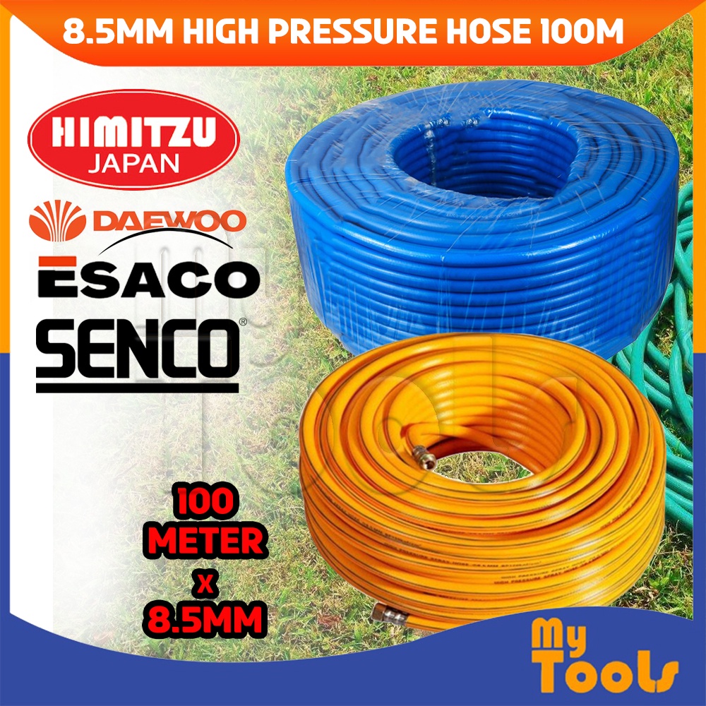 Mytools HIMITZU/ESACO/DAEWOO/SENCO-S 8.5MM HIGH PRESSURE HOSE 100M ...