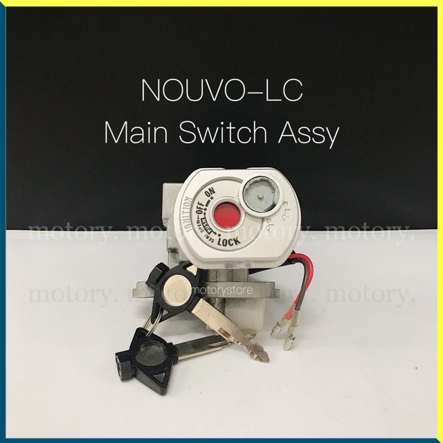 YAMAHA NOUVO LC - MAIN SWITCH ASSY MAIN SWITCH SET KEY LOCK | Shopee ...