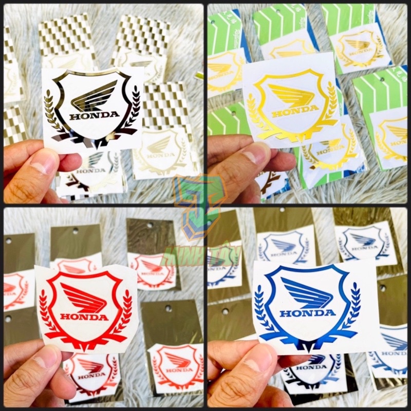 Honda rice flower aluminum stamp decorates car models | Shopee Malaysia