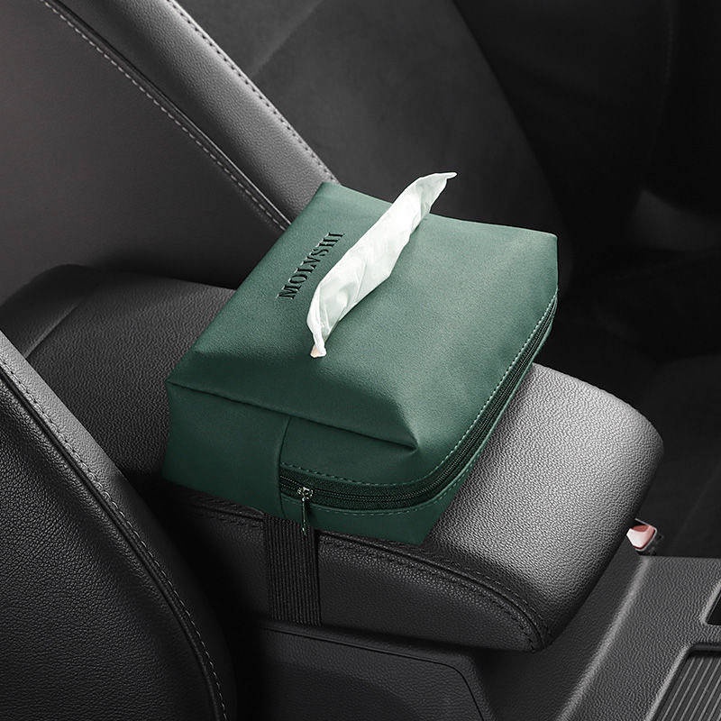 Car-Mounted Napa Leather Tissue Bag Mercedes-Benz BMW Audi Volkswagen ...