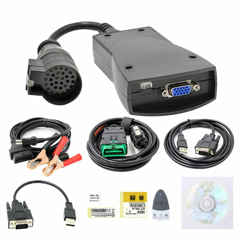 Full Chip Lexia3 Diagbox V7.83 Diagnostic Scanners for Citroen Peugeot ...