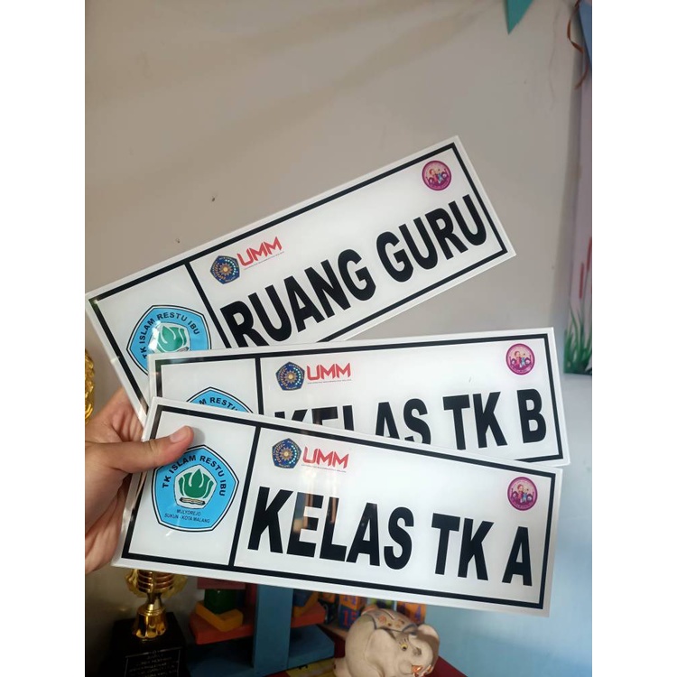 SIKU Room Name Acrylic Board Package (Acrylic Board, Iron Elbow) Ready ...
