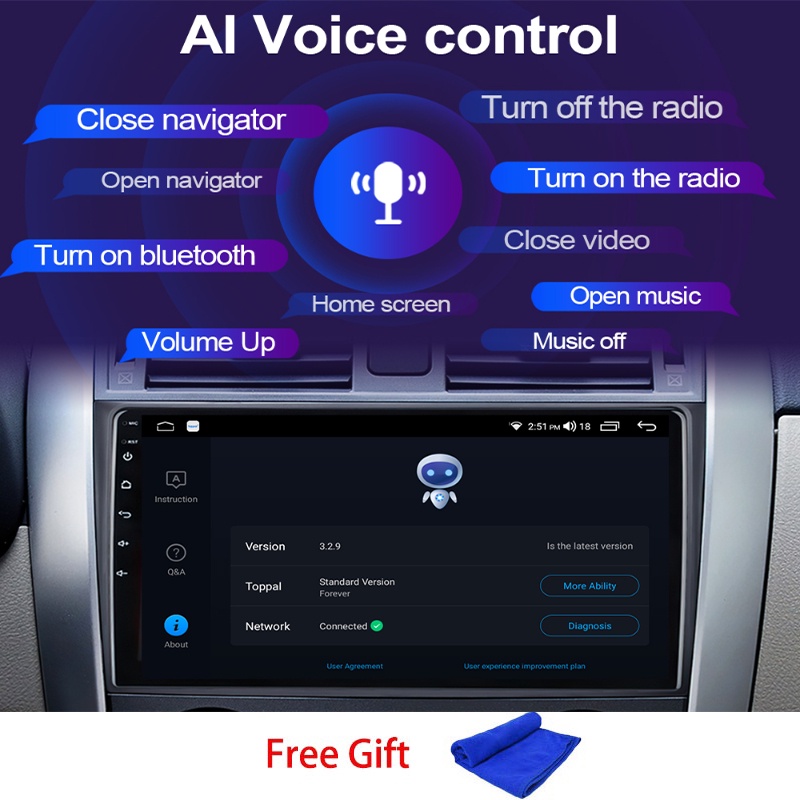 Toppal Software for Intelligent AI Voice Assistant Voice Control for ...