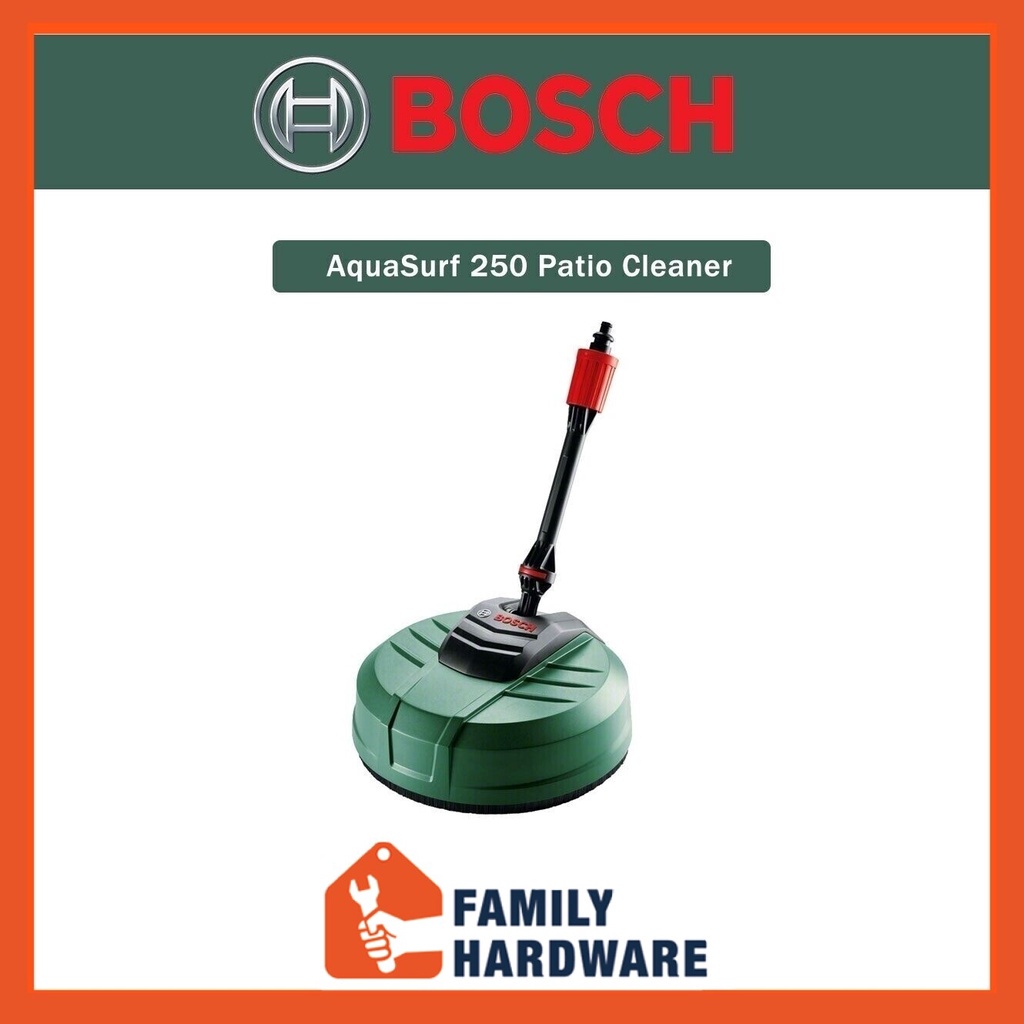 BOSCH Aqua Surf 250 Patio Cleaner For Aquatak AQT High Pressure Washer ...