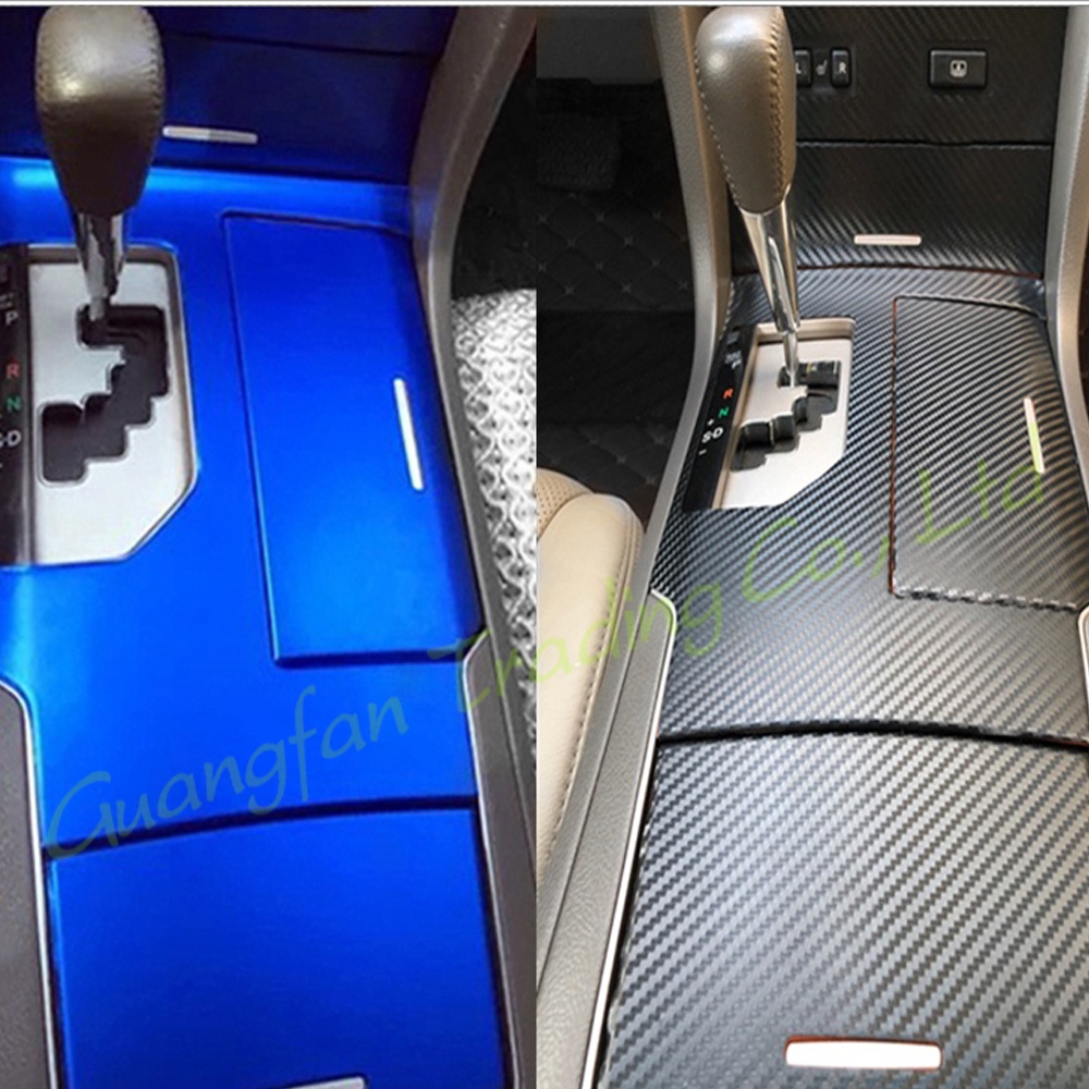 Car-Styling 3D/5D Carbon Fiber Car Interior Center Console Color Change ...