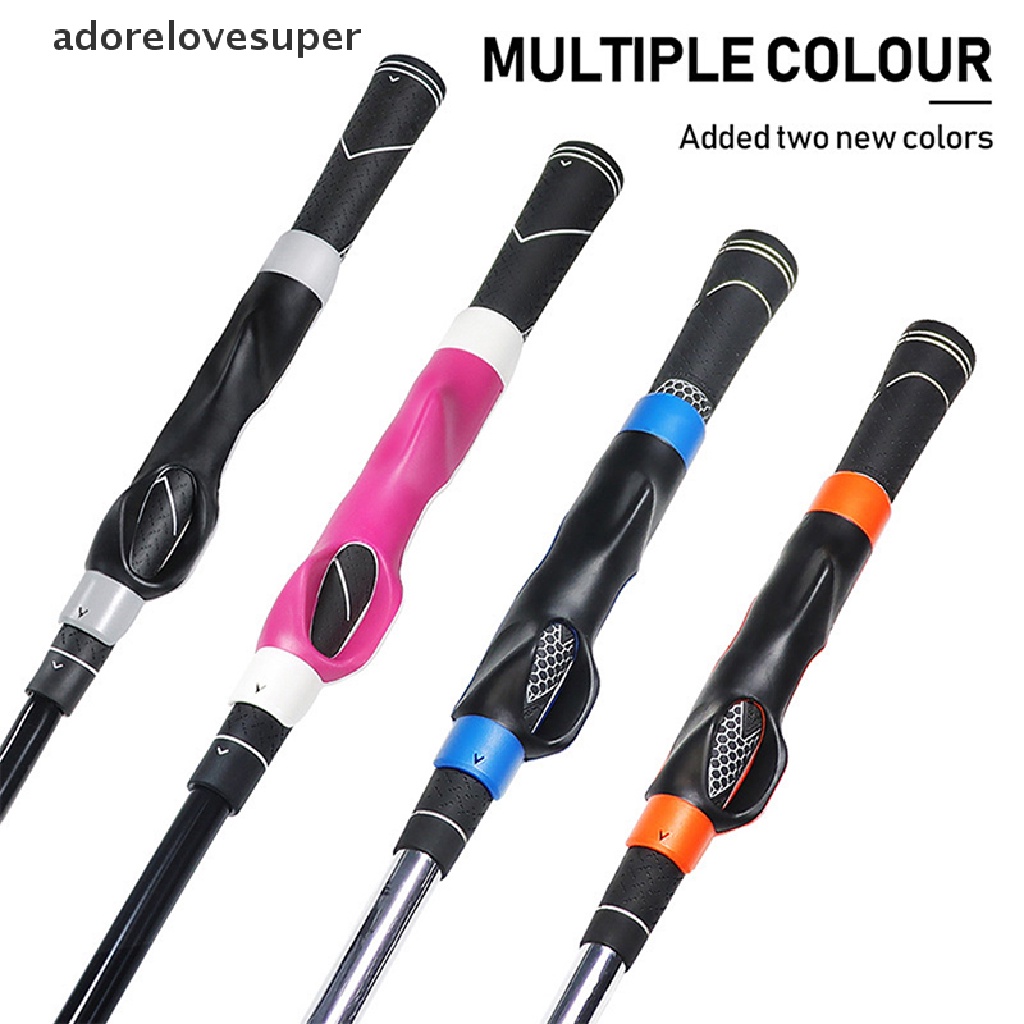 AD1MY Golf Grip Trainer Attachment Outdoor Golf Swing Trainer Beginner ...