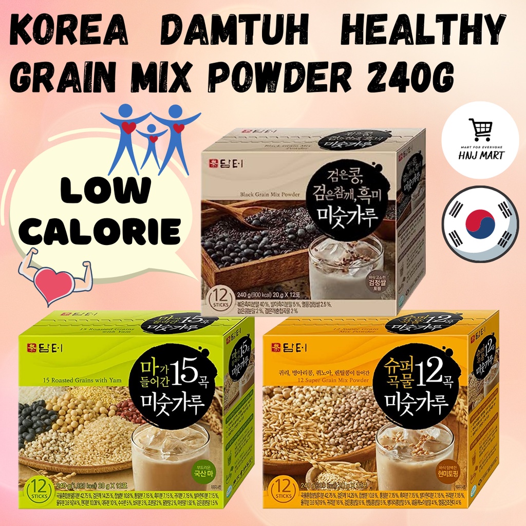 Korea Damtuh Healthy Grain Mix Powder 240g | Shopee Malaysia
