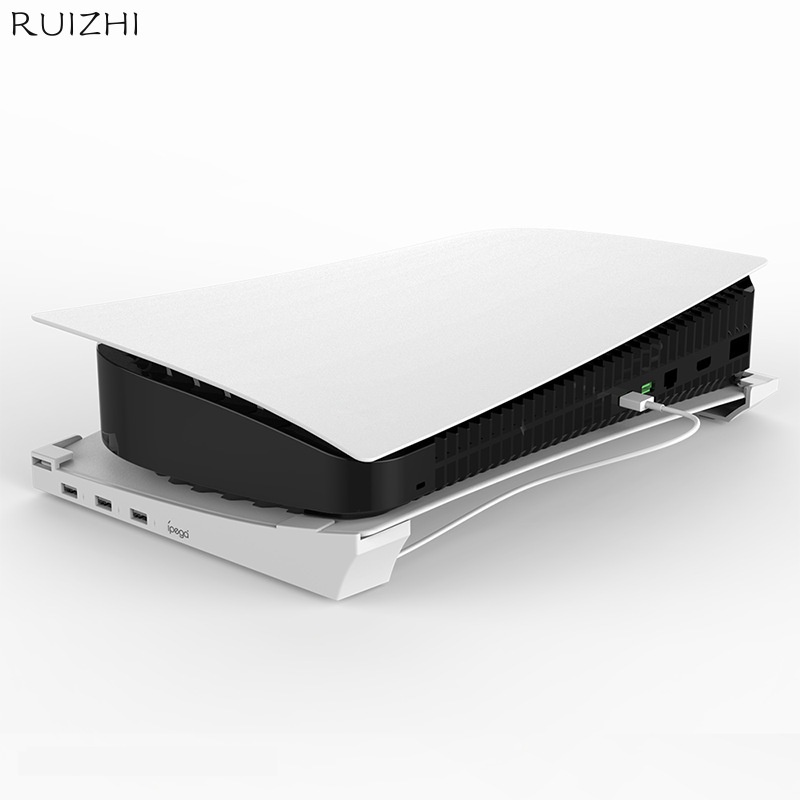 For PS5 Game Host Rack for PlayStation 5 Horizontal Storage Brackets ...