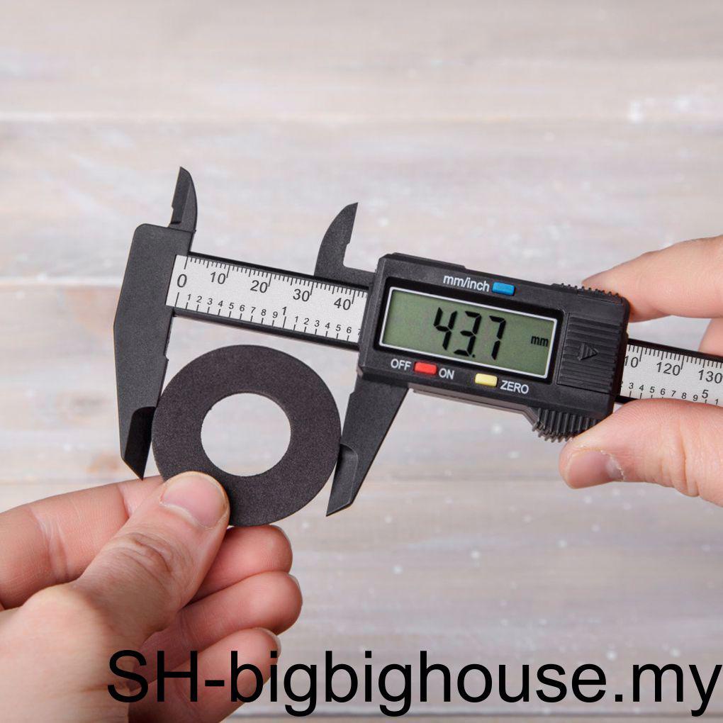【Biho】 Digital Caliper Accurate Angle Meter Adjustable LCD Screen 100mm ...