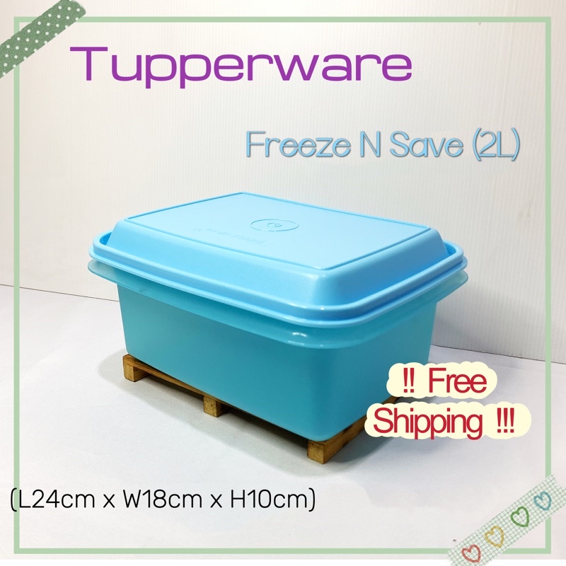 Tupperware Freeze N Save (2L) | Shopee Malaysia