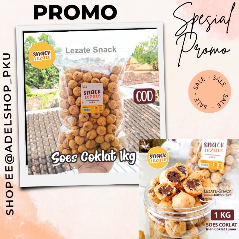 Melted Chocolate Dried Soes In 500 gr Packaging/Melted Chocolate Soes ...
