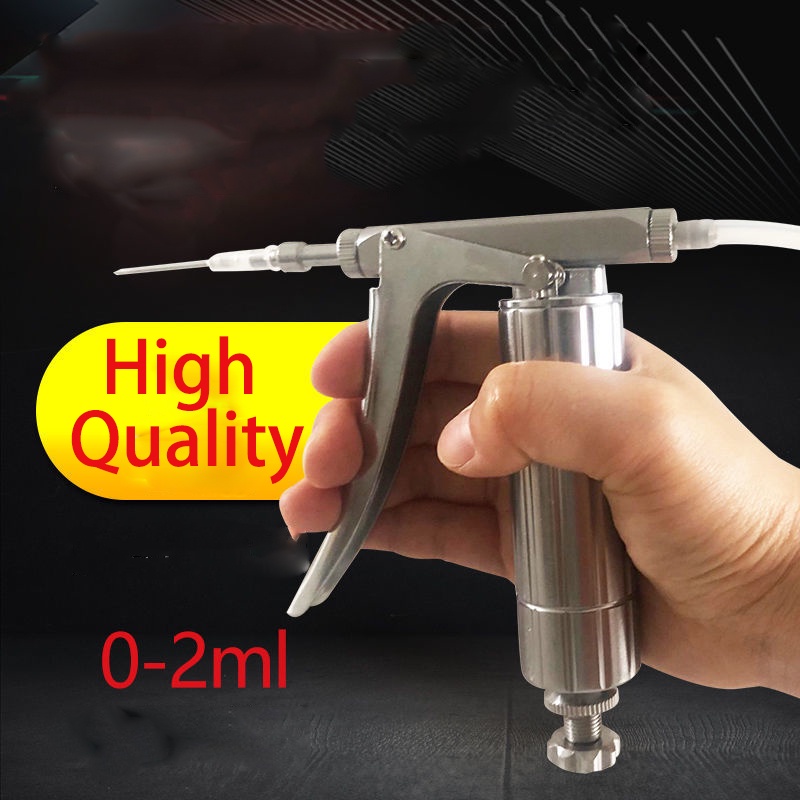 2ml Veterinal K-Type Continuous Syringe Premium Chicken Stainless Steel ...