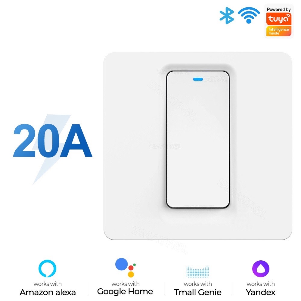 20A Tuya Smart Wifi Zigbee Water Heater Boiler Switch Air Conditioner ...