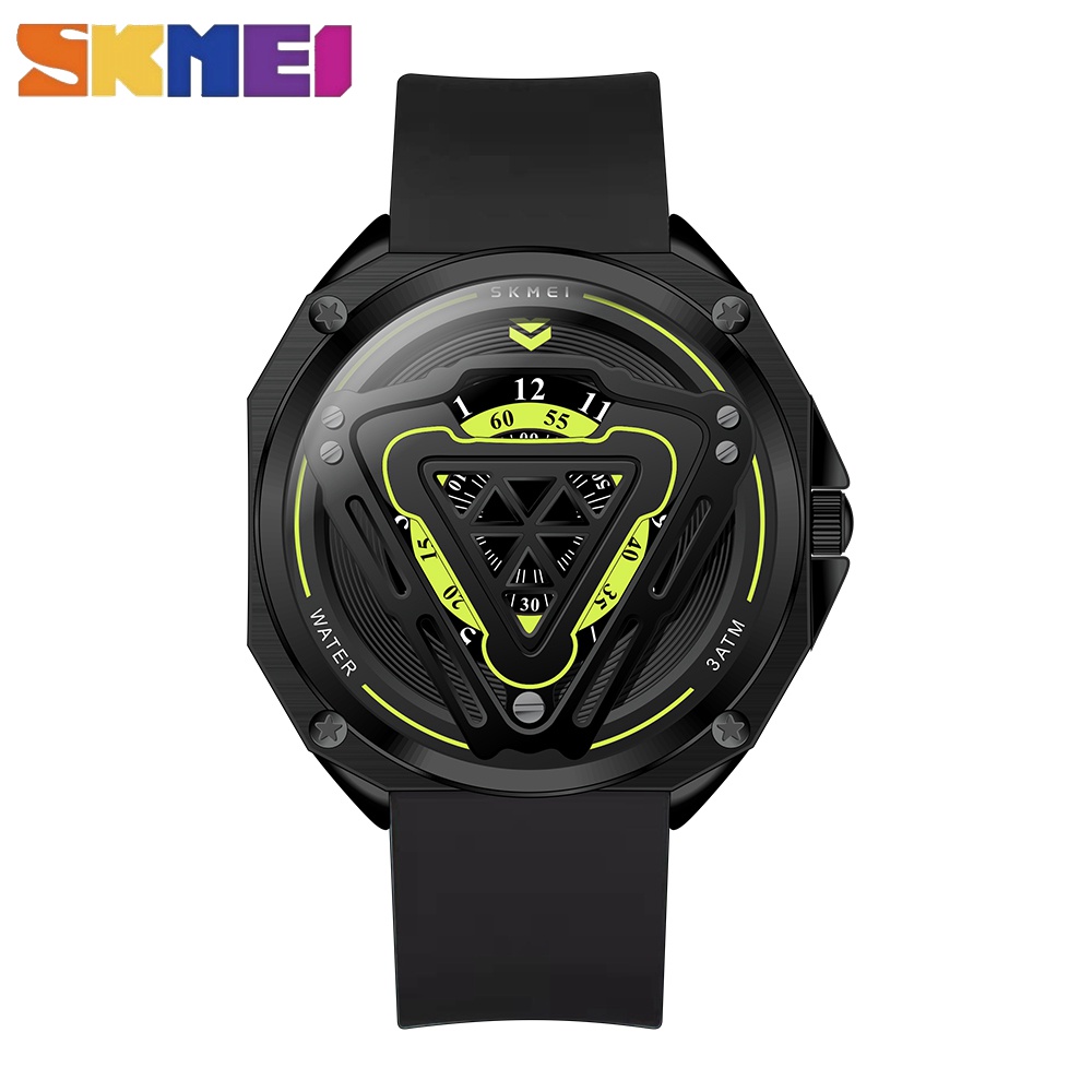 SKMEI Fashion Quartz watch with movement and stereoscopic dial imported ...