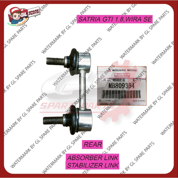 ABSORBER LINK (REAR) PROTON SATRIA GTI 1.8 / WIRA SE STABILIZER LINK ...
