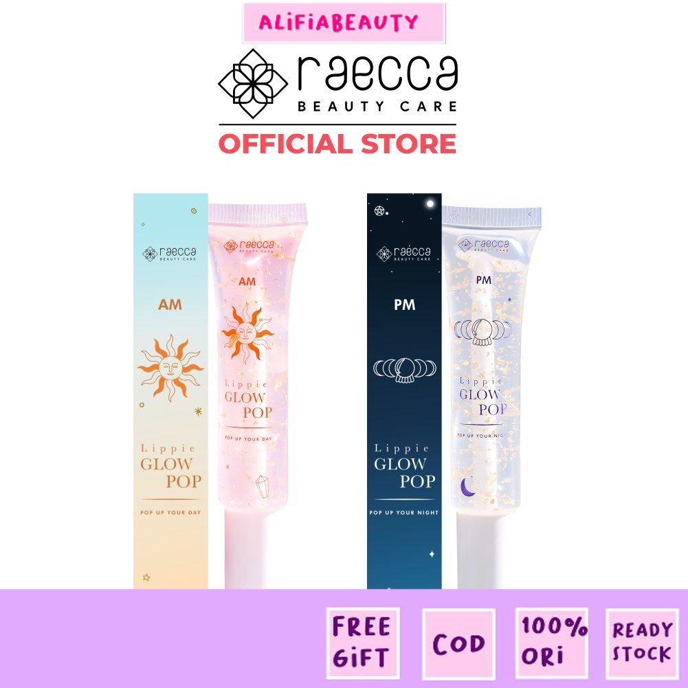 Raecca Lippie Glow Pop 15ml | Raecca Lippie Serum 6ml | Shopee Malaysia