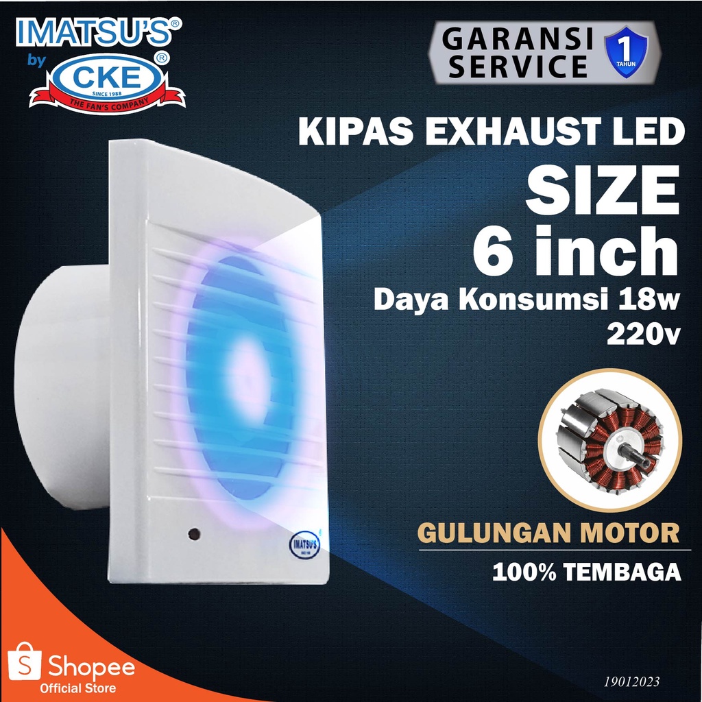 Exhaust Fan / CEILING Fan / CEILING Exhaust / Exhaust Fan Toilet Imatsu ...